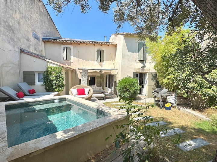 Maison De Village Avec Piscine Dans Les Alpilles - Saint-Rémy-de-Provence