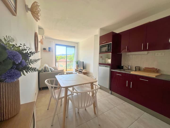 Centre Lavandou - 4 Pers - Clim - Balcon - Parking - Le Lavandou