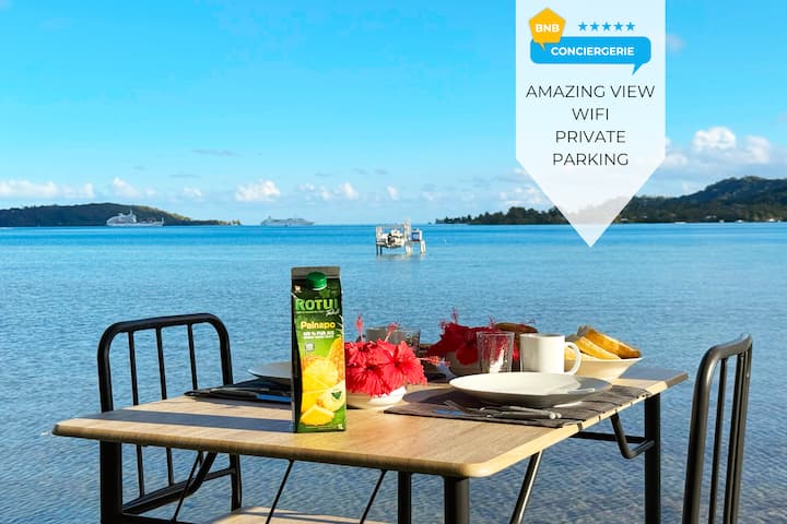 Maison Sur L’eau / Vue Panoramique - Bora-Bora