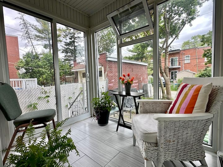 Bright 2br Apartment With Sunroom In Verdun - LaSalle