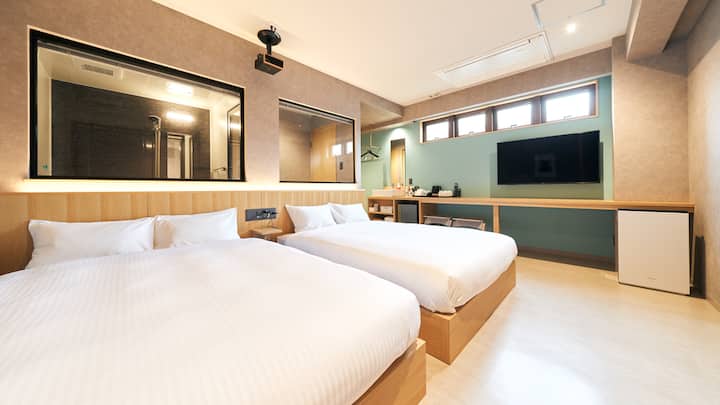 【A Trip To Naha】twin Room With Projector/4ppl - Naha