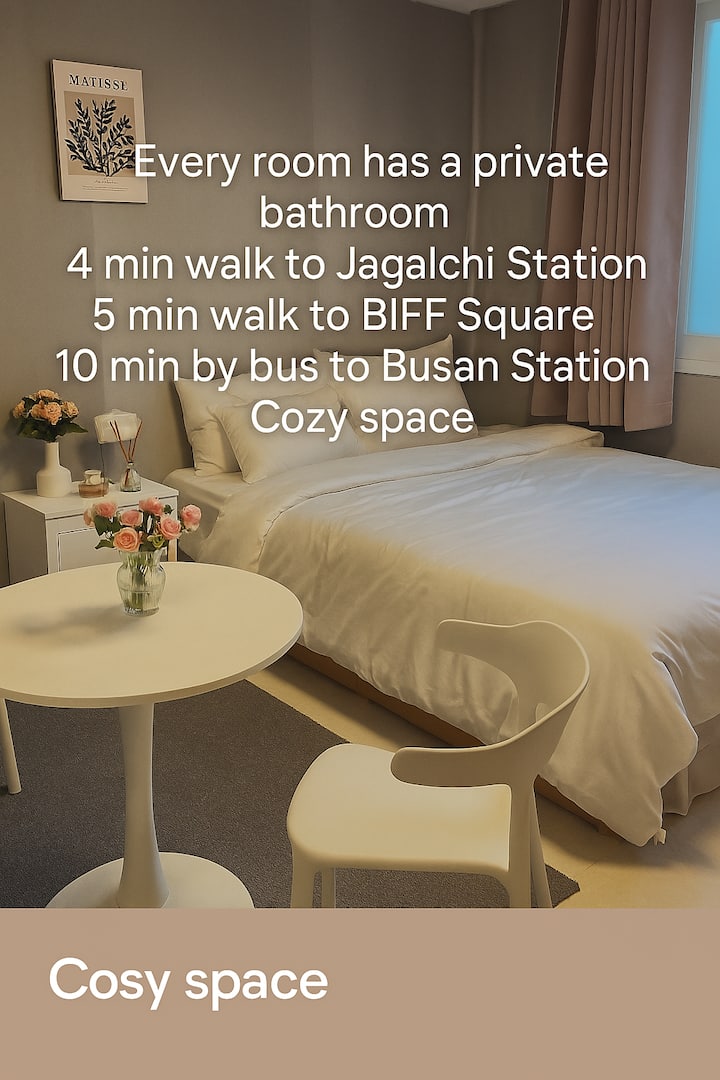 Clean Random Room Jagalchi Biff Long-stay 스테이미도 - 釜山