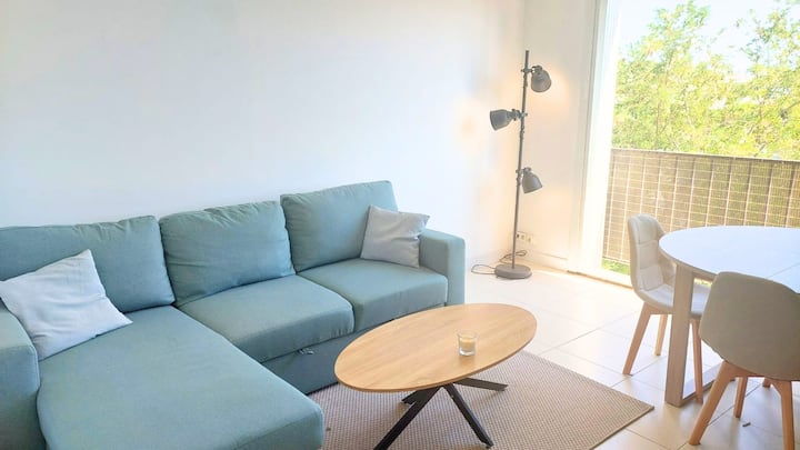 Spacieux 3 Pièces – Plage à Pied, 6 Couchages - Antibes