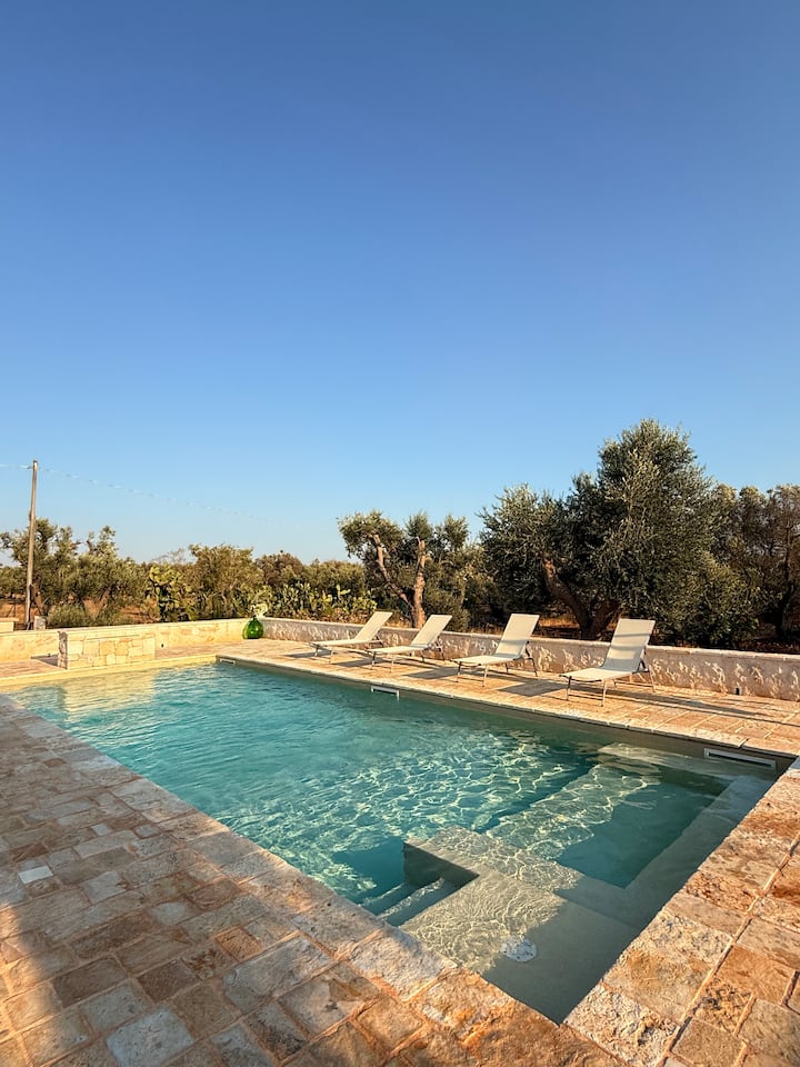 Trullo Tatauan Con Piscina Privata - Oria