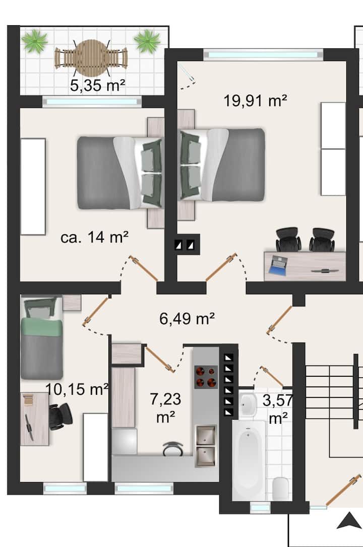 Kiel Elisabethstrasse 3. Og Links 3 Zi. Wohnung - Kiel