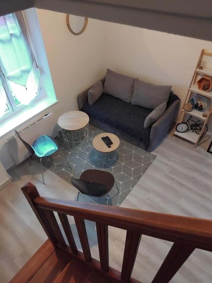 Beau Duplex 1 Chb, En Centre-ville De Liancourt - Creil