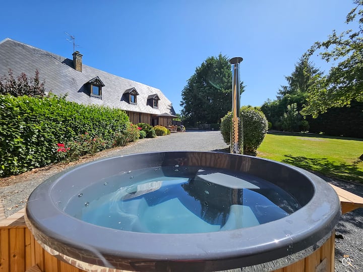Gîte Du Bel Angerville Bain Nordique Pont L'evêque - Beuzeville