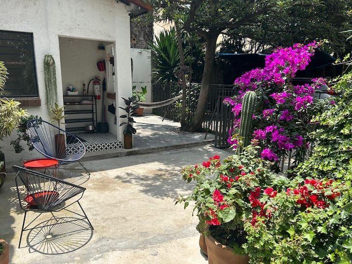 Casita Bien Equipada En Barrio Pintoresco - Mexico