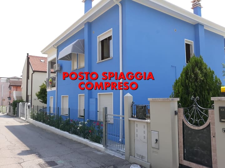 Casa Azzurra Zona Bau Bau Beach - Lido di Jesolo