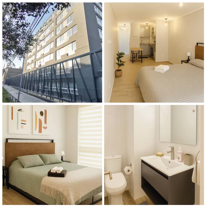 Caminando Al Movistar Arena, Metro Y P.o. - Santiago, Chile