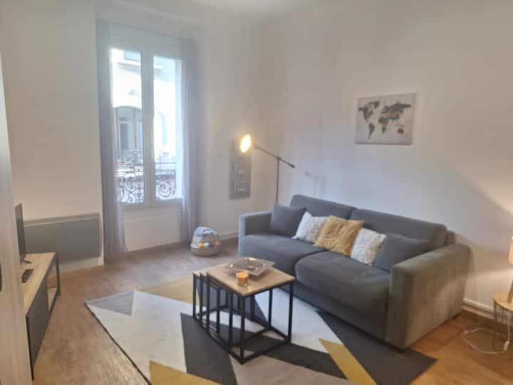 Studio éLégant Rénové, Cœur Piéton D’évian - Évian-les-Bains