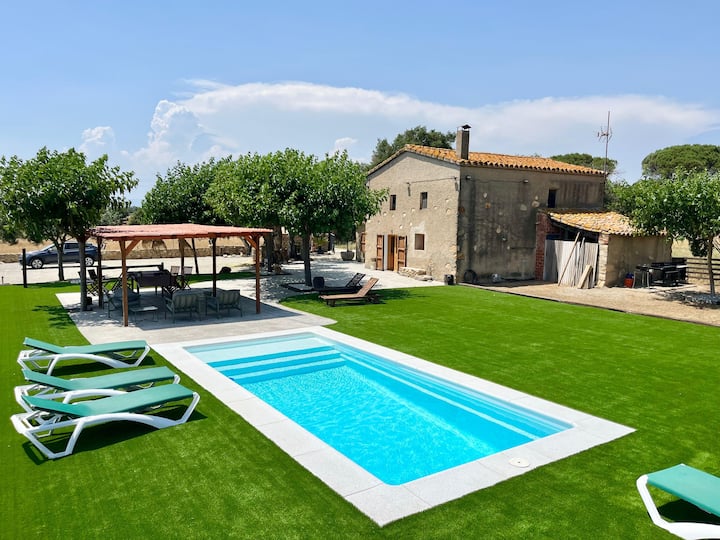 Piscina, Bbq, Parking Y Wifi Todo Privado - Llagostera