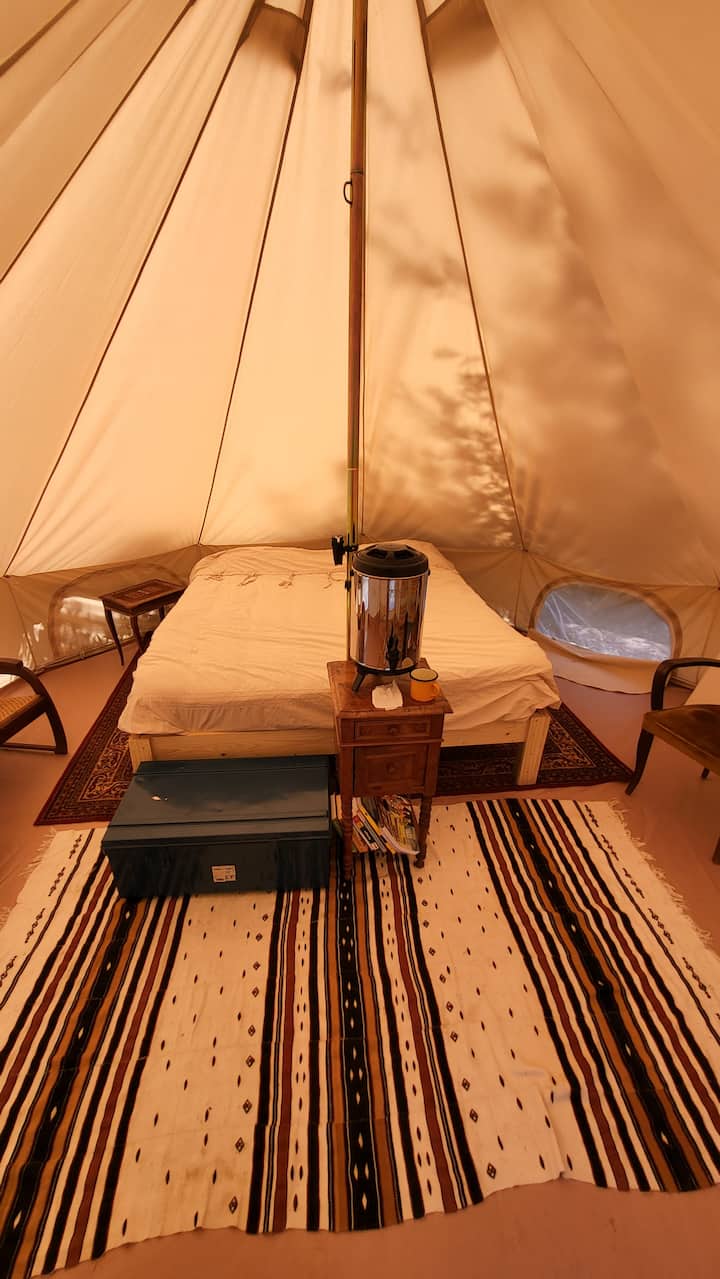 Tente Glamping (éTang Privé-accès Direct Canal) - Pontivy