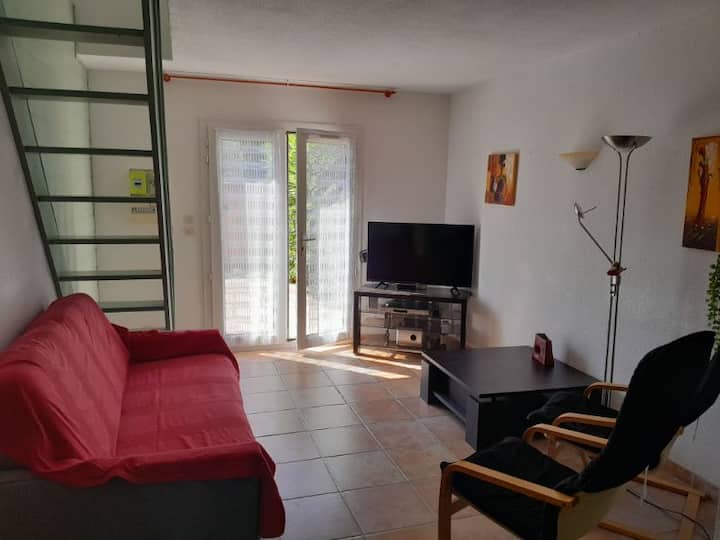 Villa à 150m Mer : Chambre Avec Vue Mer - Gruissan