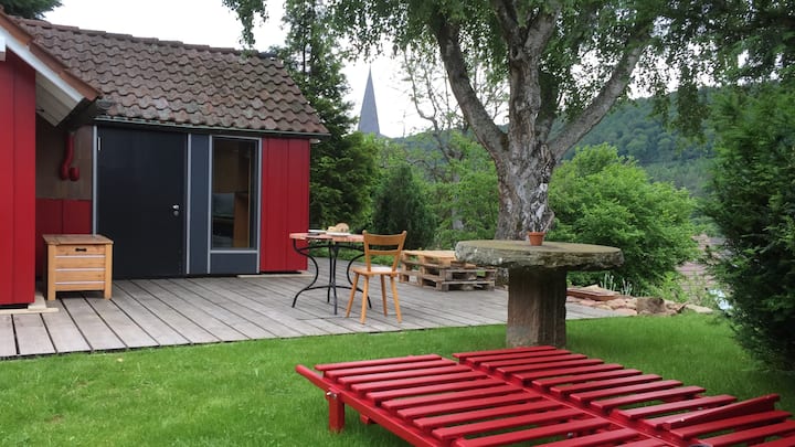 Pfälzerwald, Vorgarten Zum Paradies - Annweiler am Trifels