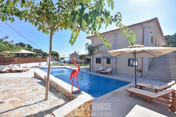 Piso 2 Hab. En Villa Kh Serra Brava 5 Km De Lloret - Tossa de Mar