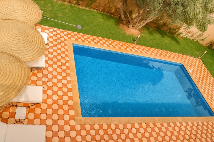 Villa Tortuebleue Piscine Privée - Morocco