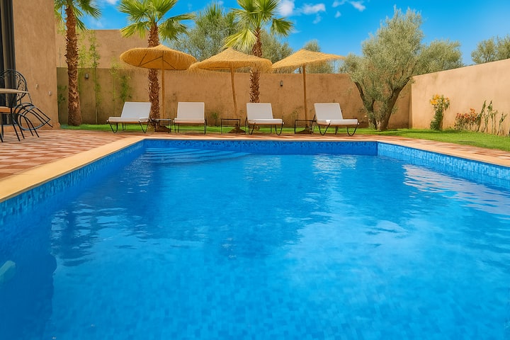 Villa Chef Cuisinier Tortuebleue Piscine Privée - Morocco