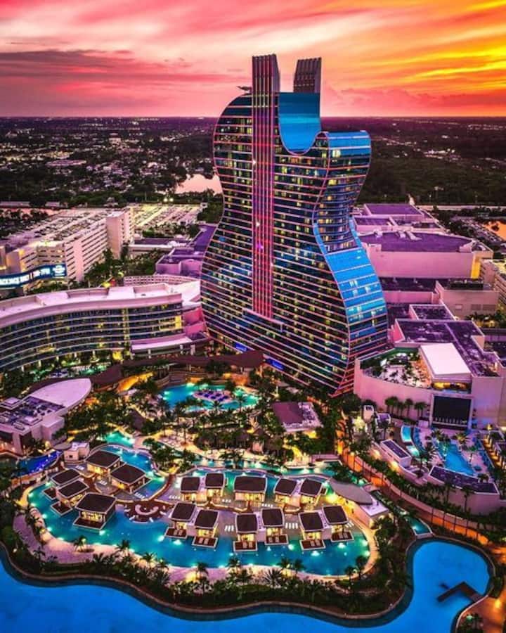 Modern Studio Near Hard Rock | Hollywood Beach - Miramar, FL