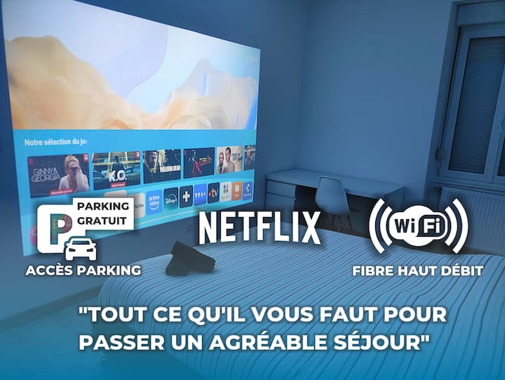 Cinélux - Logement Entier [Parking Gratuit] - Thionville