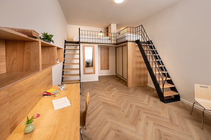 Agape Bright Apartment With Kitchen - Pilsen