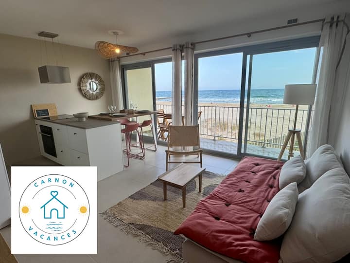 Superbe F2 Sur La Plage - Carnon Plage