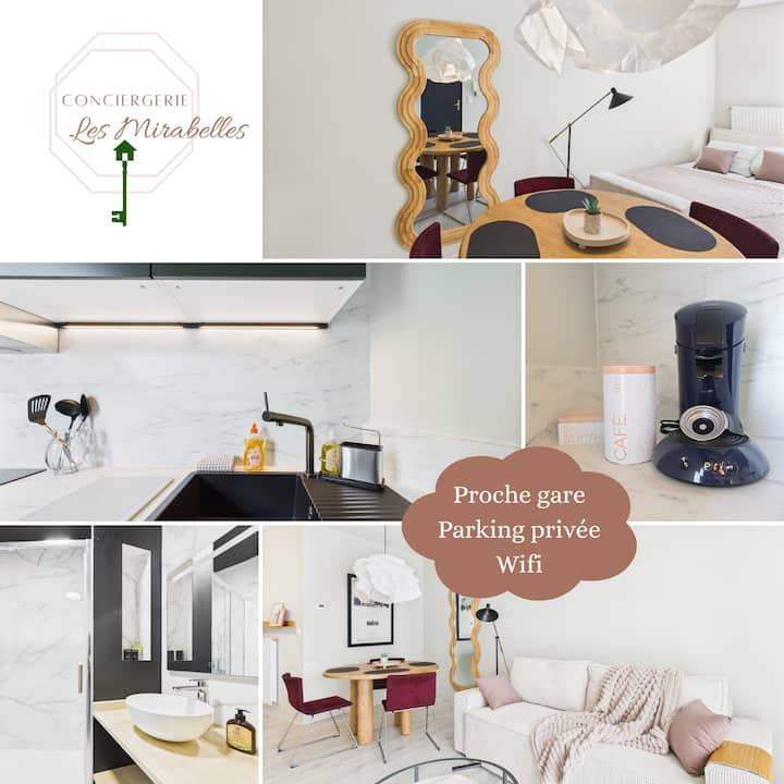 Mazarin - Proche Gare - Parking Privé - Montigny-lès-Metz