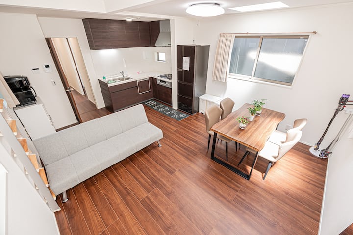 台东区三轮车站6分1栋整租民宿超高性价比／上野，浅草，天空树，秋叶原人气景点周边 - Ueno