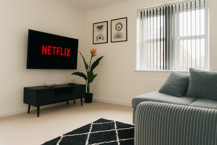 Long Stay Ready | Sleeps 4, Netflix, Fast Wifi - Bedford