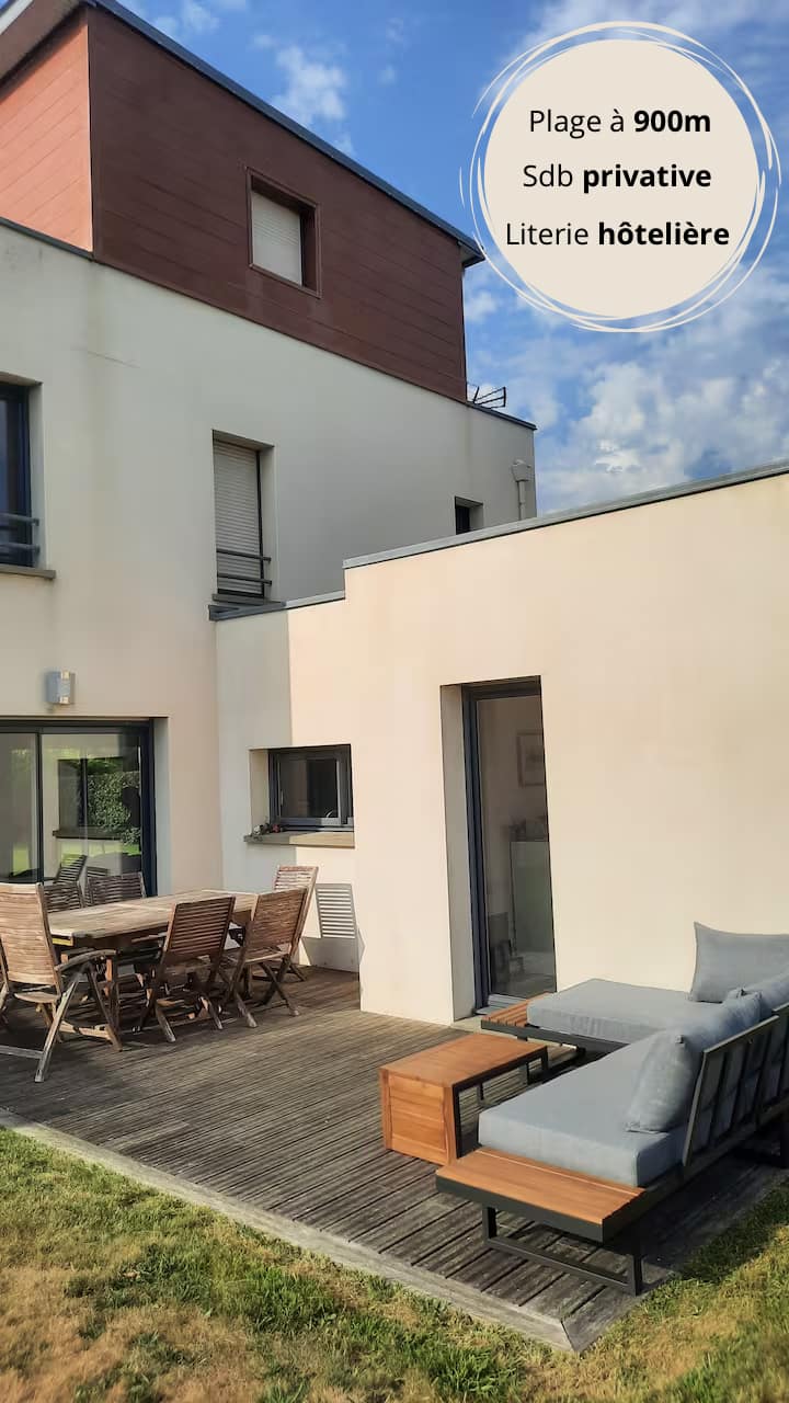 Villa Familiale à 900m De La Plage - Dinard