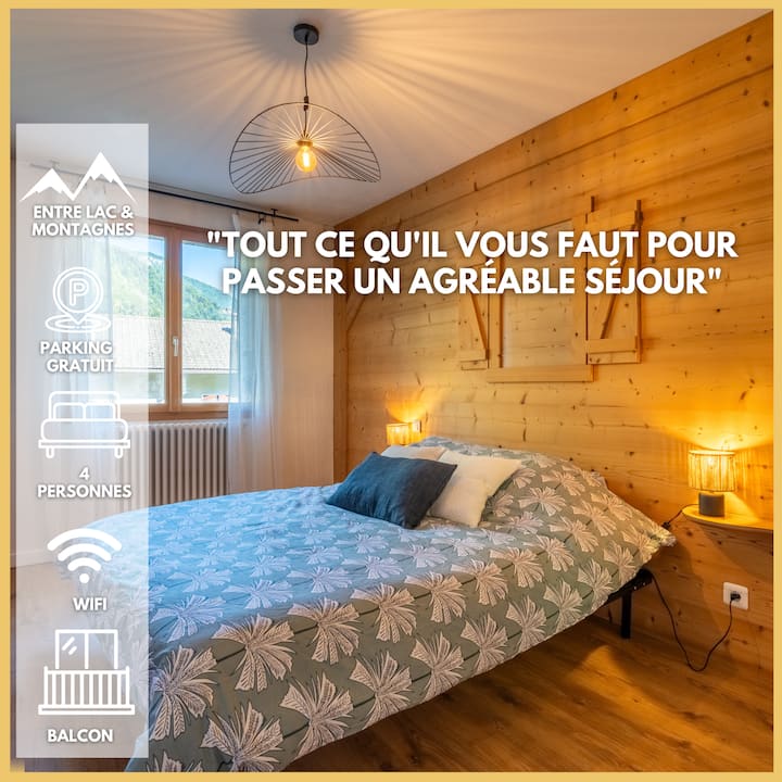 Proche Centre Thônes, Apt Cosy Entre Lac&montagnes - Thônes