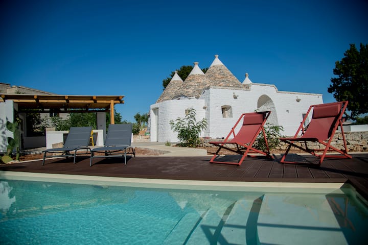 Trullo Luminaria With Private Pool - Locorotondo