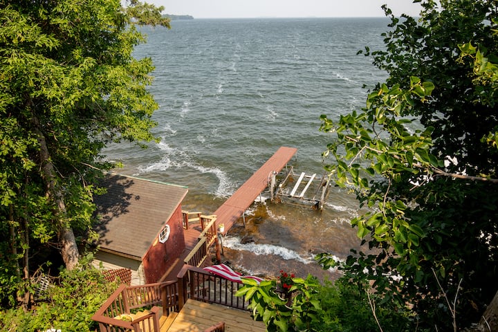 Waterfront Cabin On Leech Lake - Leech Lake, MN