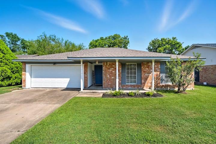 Clean & Cozy 3br - Nasa/clear Lake/webster Area - League City, TX