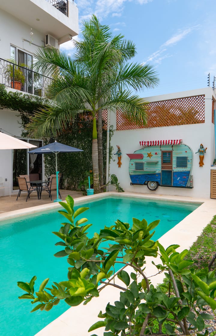 Pool Garden & Roof Terrace. Casa En Bucerías - Bucerías
