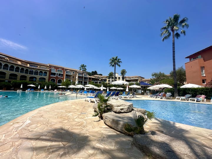 Apt 2*clim, Wifi 200m De La Mer, Piscine, Parking - French Riviera