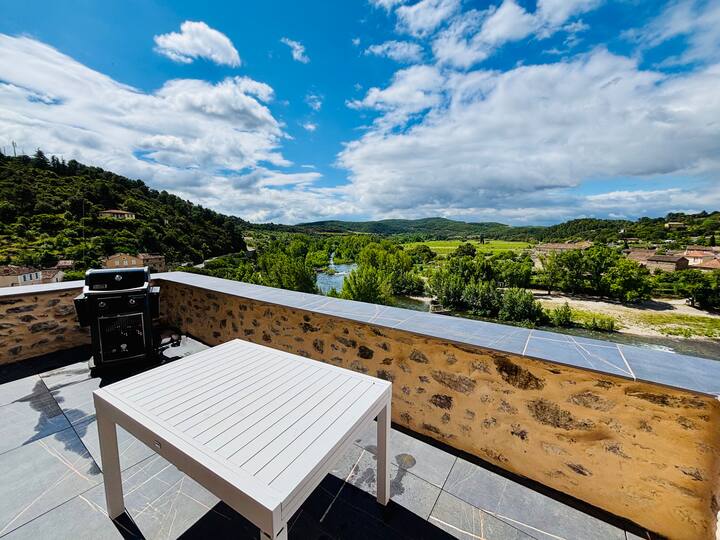 Charme Et Détente à La Rivière, Hammam - Roquebrun