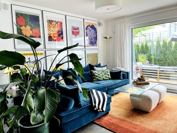 Stylisches Haus In München Mit Garten - Putzbrunn