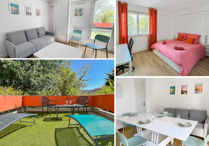 Confort Et Calme En Terrasse à Deux Pas De Caen - Hérouville-Saint-Clair