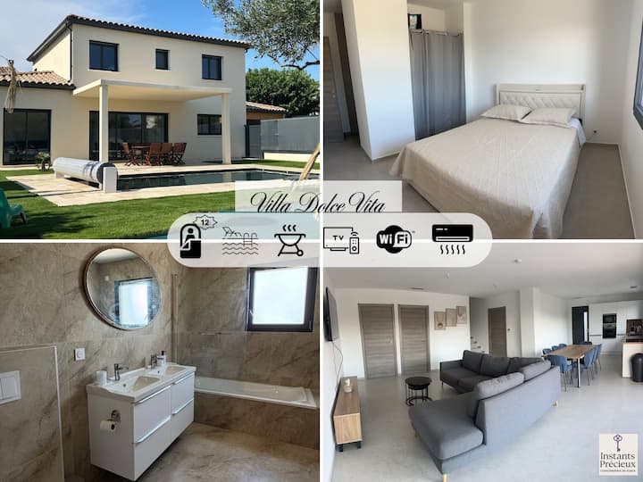 Villa Dolce Vita - Elégance & Confort Familial - Bellegarde
