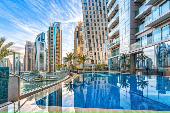 2br Marina Luxe | Sea, Palm & Skyline Views - Dubai Marina