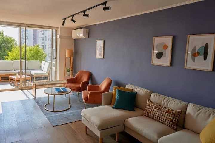 Moderno Y Espacioso En Plaza ÑUñoa - Santiago