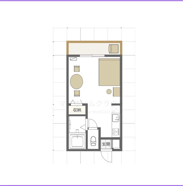 Hillside Studio /Panoramiccityviews /Free Parking - Kochi, Japan