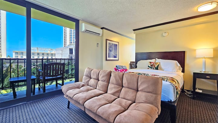 Bamboo 810 Low Key Simple,noflex 1queen+futon+pool - Honolulu, HI
