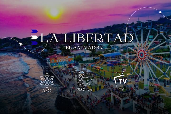 New! Cozy Loft+ac+parking+tv+pool @Lalibertad - La Libertad