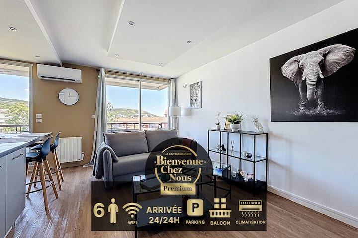 Vue + Clim + Garage Privé • 6 Pers Centre Clf-fd - Clermont-Ferrand