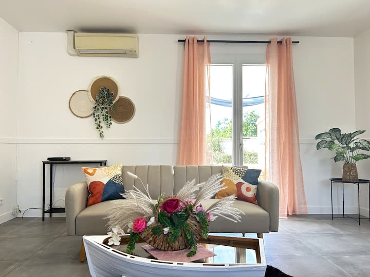 ÉVasion à Verneuil: Maison Cosy Avec Extérieur&bbq - Seine-et-Marne