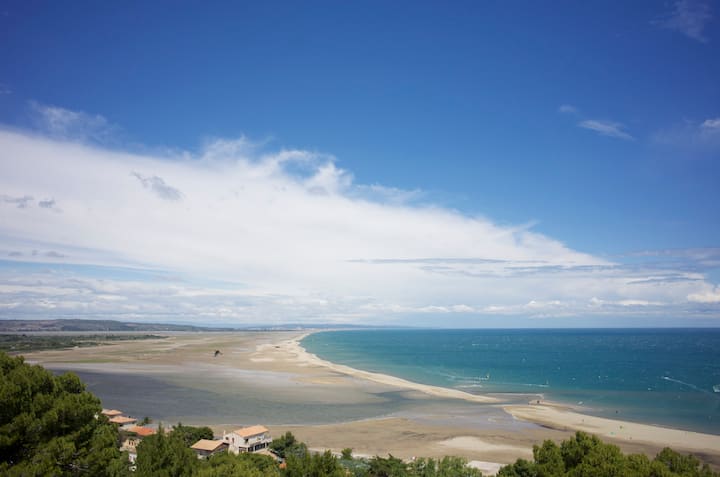 Maison Au Calme & Jardin Ombragé - Leucate