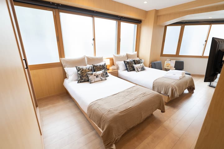 天王寺602|临近天王寺、通天阁、难波|地铁直达难波、日本桥|鹤桥站徒步约2分|全新日式公寓 - Osaka