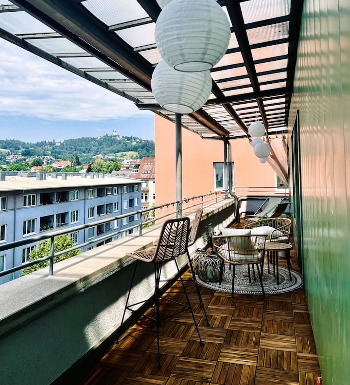Studio Mit Westseitigem Balkon- Linz Zentrum - Linz